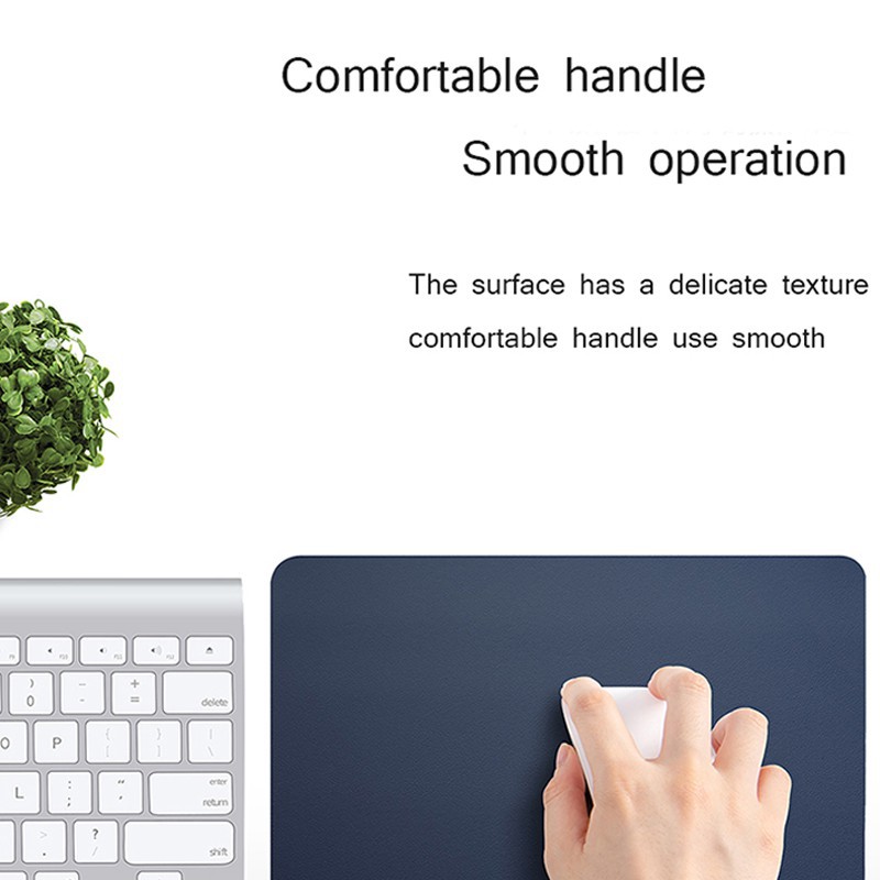 【COD】Double-Sided Mouse Pad Waterproof PU Gaming Mouse Pad Leather ...