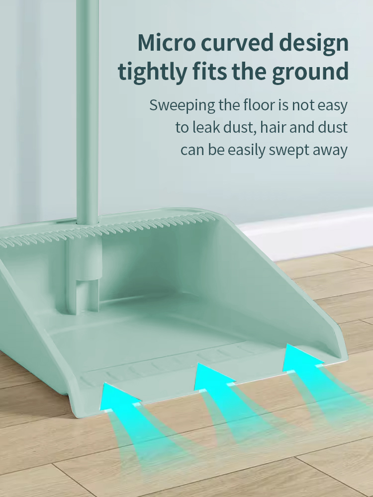 ICON Broom and Dust Pan Set Household Mop Cleaning Outdoor Indoor Walis ...