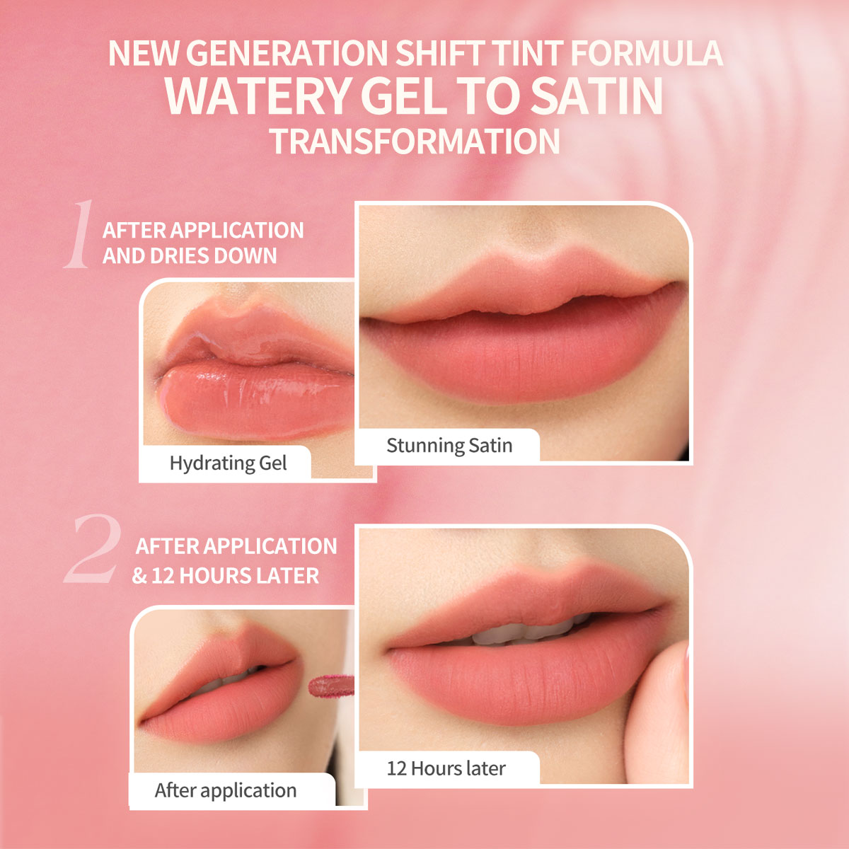 【NEW LOOK】barenbliss BNB Apple Makes Adorable Mousse Tint Satin Finish ...