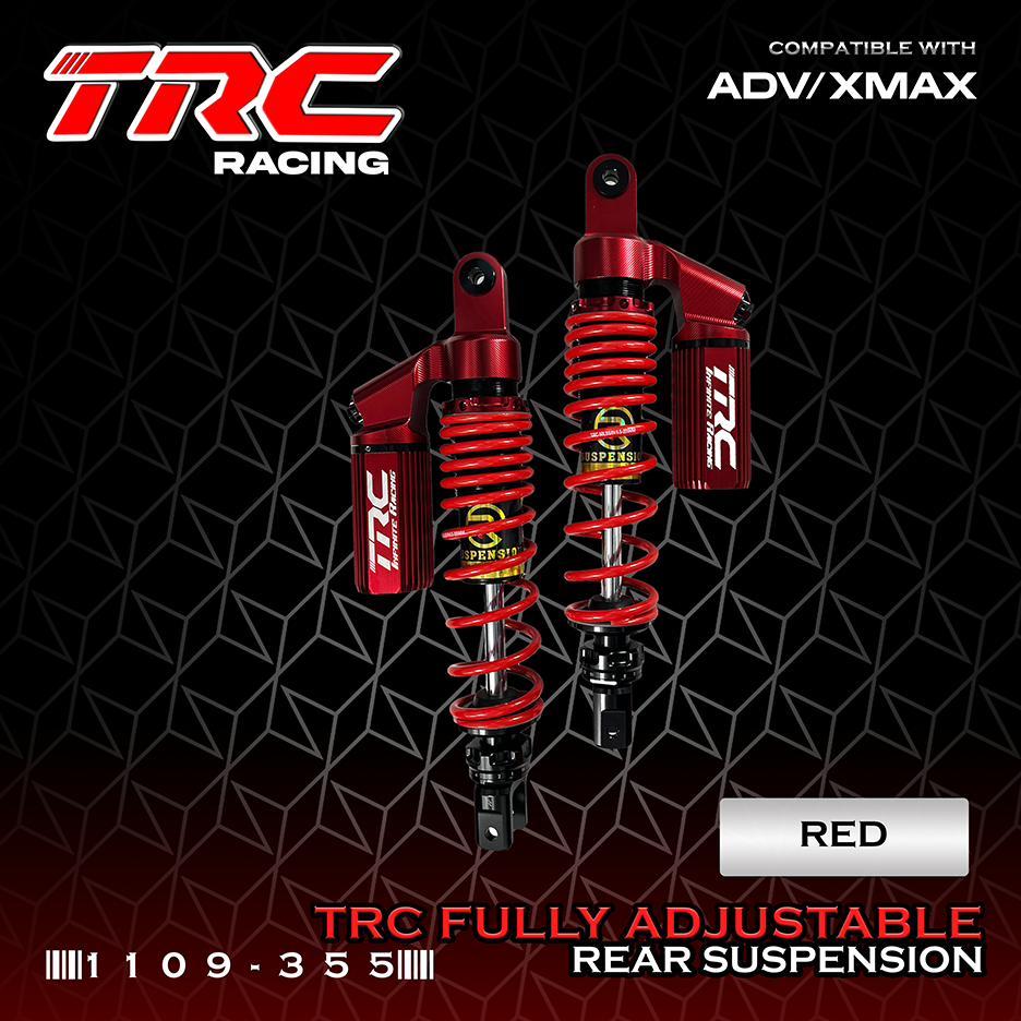 TRC Racing 355mm Fully Adjustable CNC Shock Suspension for Yamaha NMAX ...