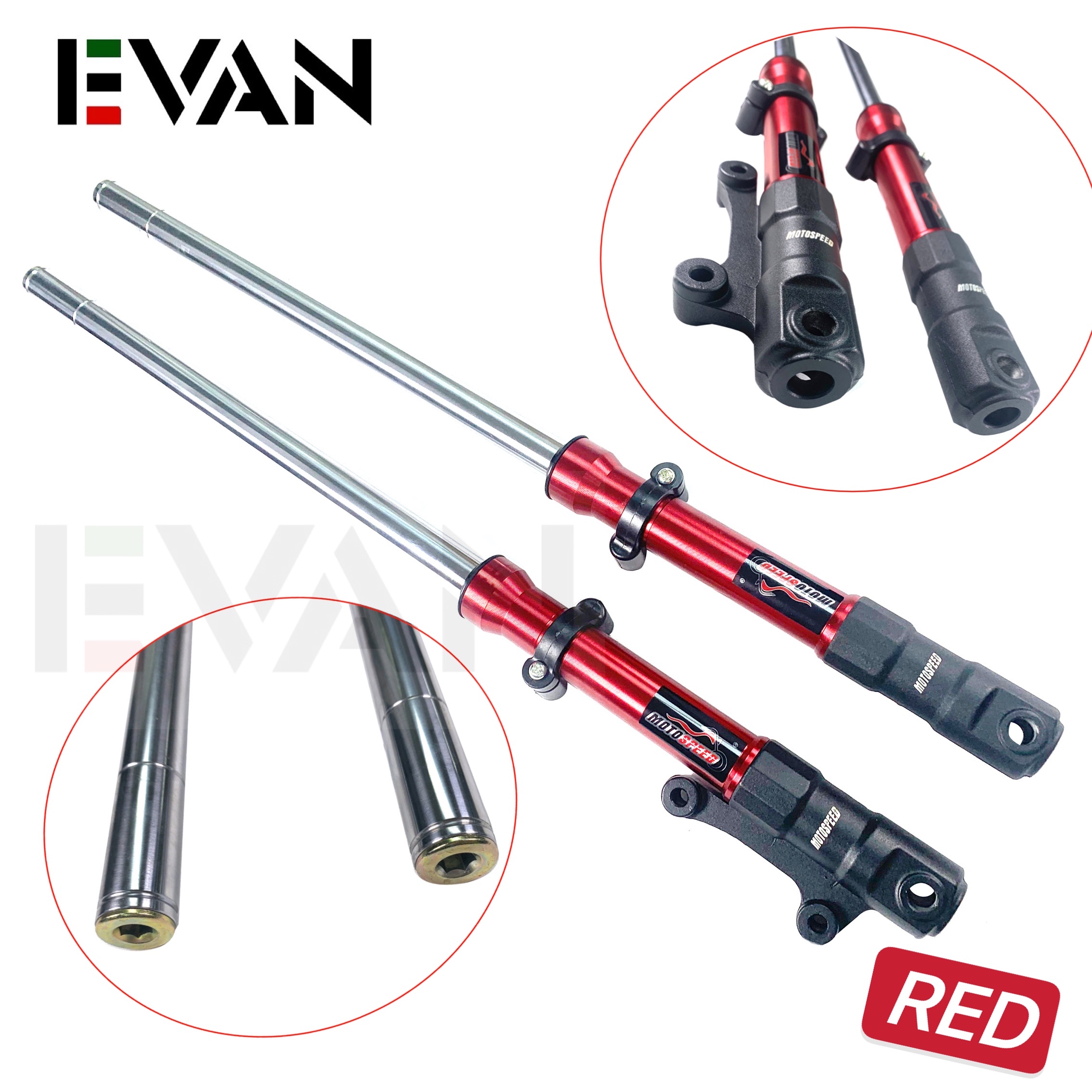 Honda (XRM 110/XRM 125 /RS 125) Front Dual Shock Absorber Motorcycle ...