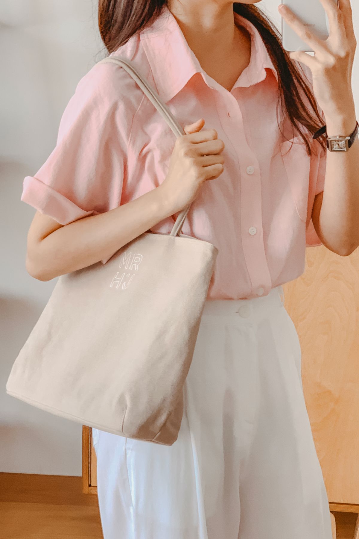 MARHEN.J Kyla Large Bag + Kaya Pocket Set (Canvas) | Shopee Philippines