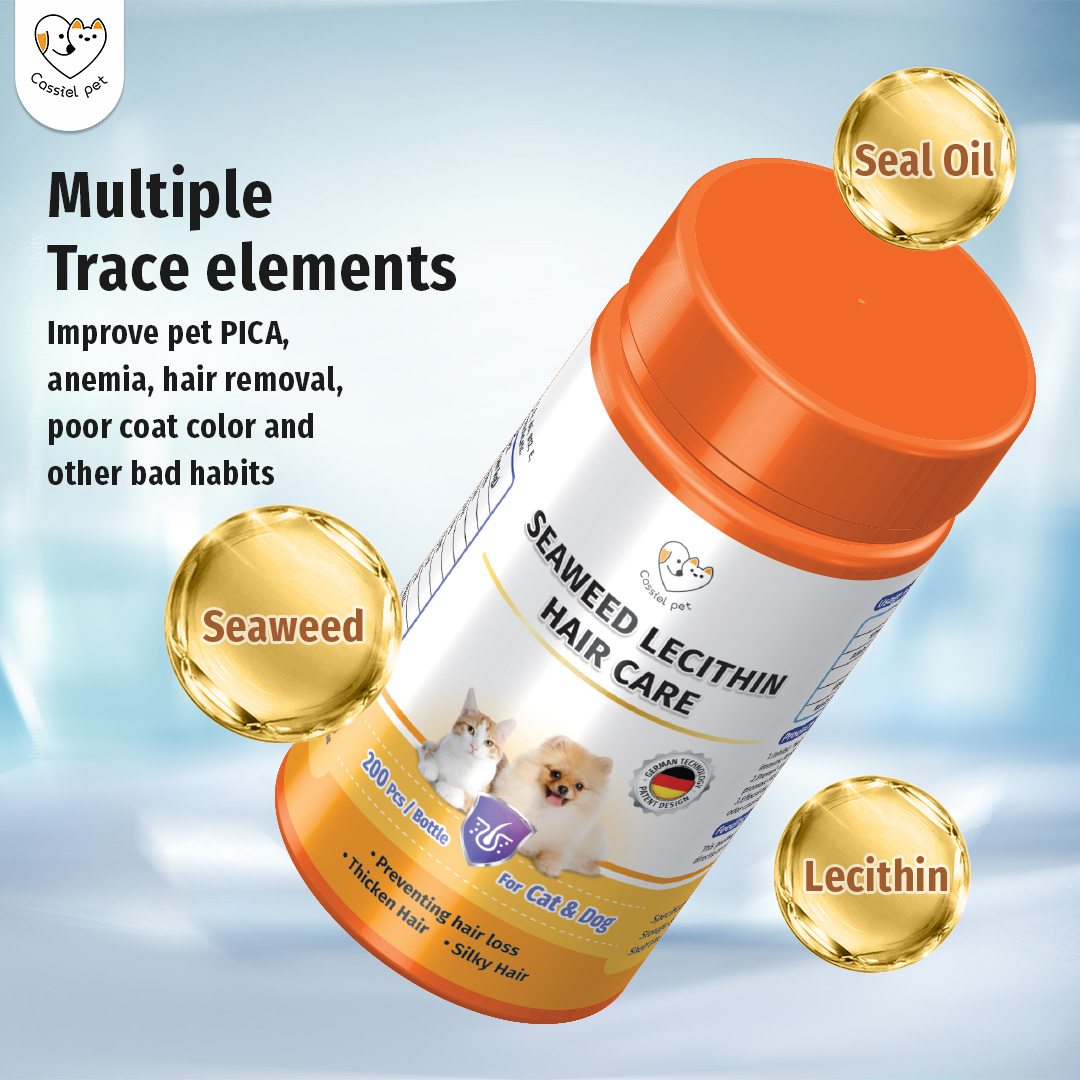 CASSIEL PET Multivitamin Supplement Vitamins Probiotics Calcium For ...