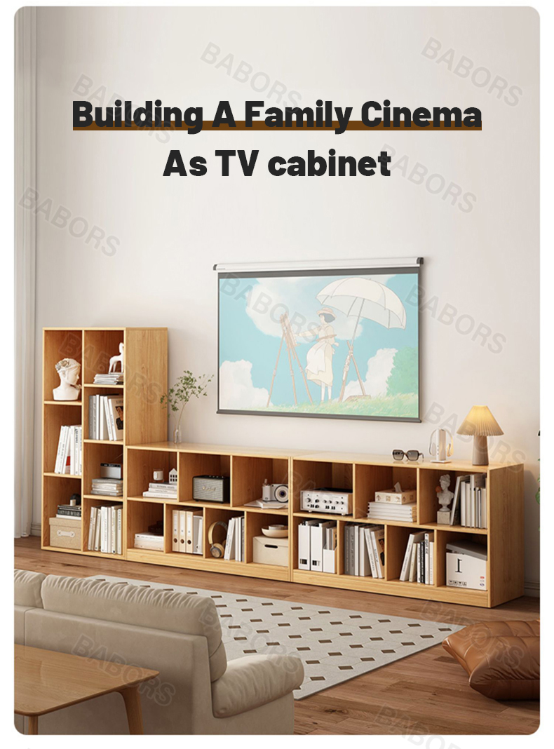 【Moisture-Proof Think】Wooden Book Shelf Organizer Multifunctional ...