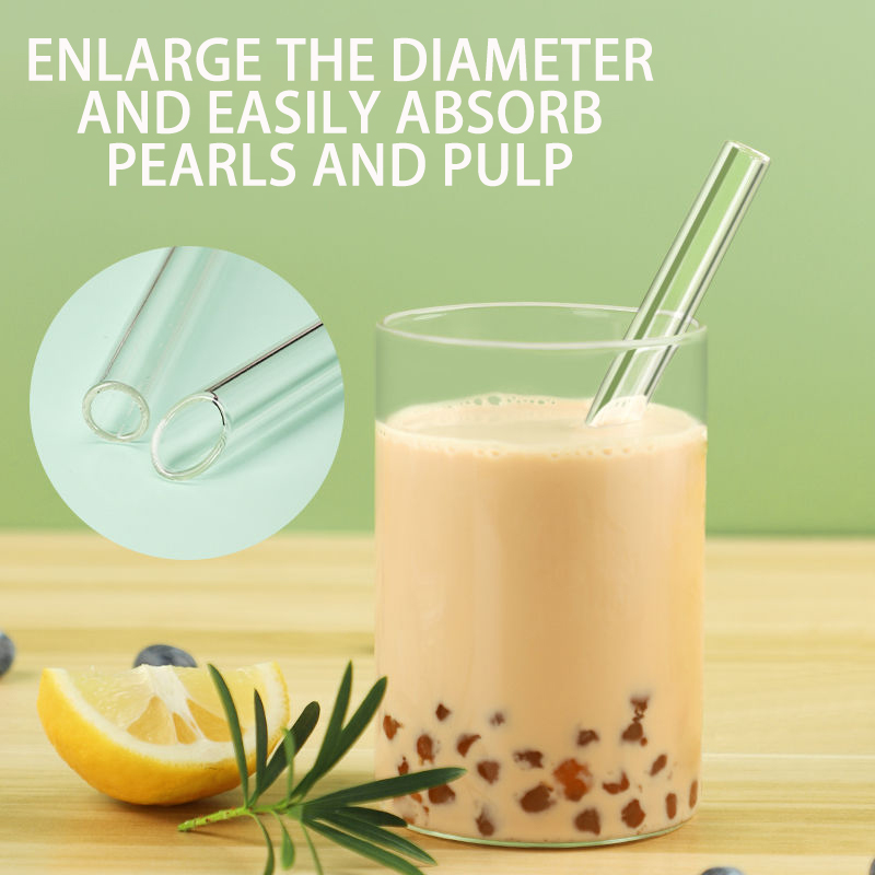 1pc Reusable Glass Straight pipe Elbow pipe elbow pipe Borosilicate or ...