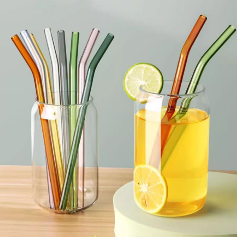 1pc Reusable Glass Straight pipe Elbow pipe elbow pipe Borosilicate or ...