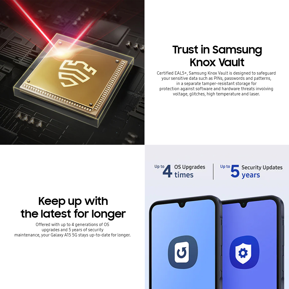 Samsung Galaxy A15 5G | 4GB+128GB/8GB+256GB | MTK Dimensity 6100 ...