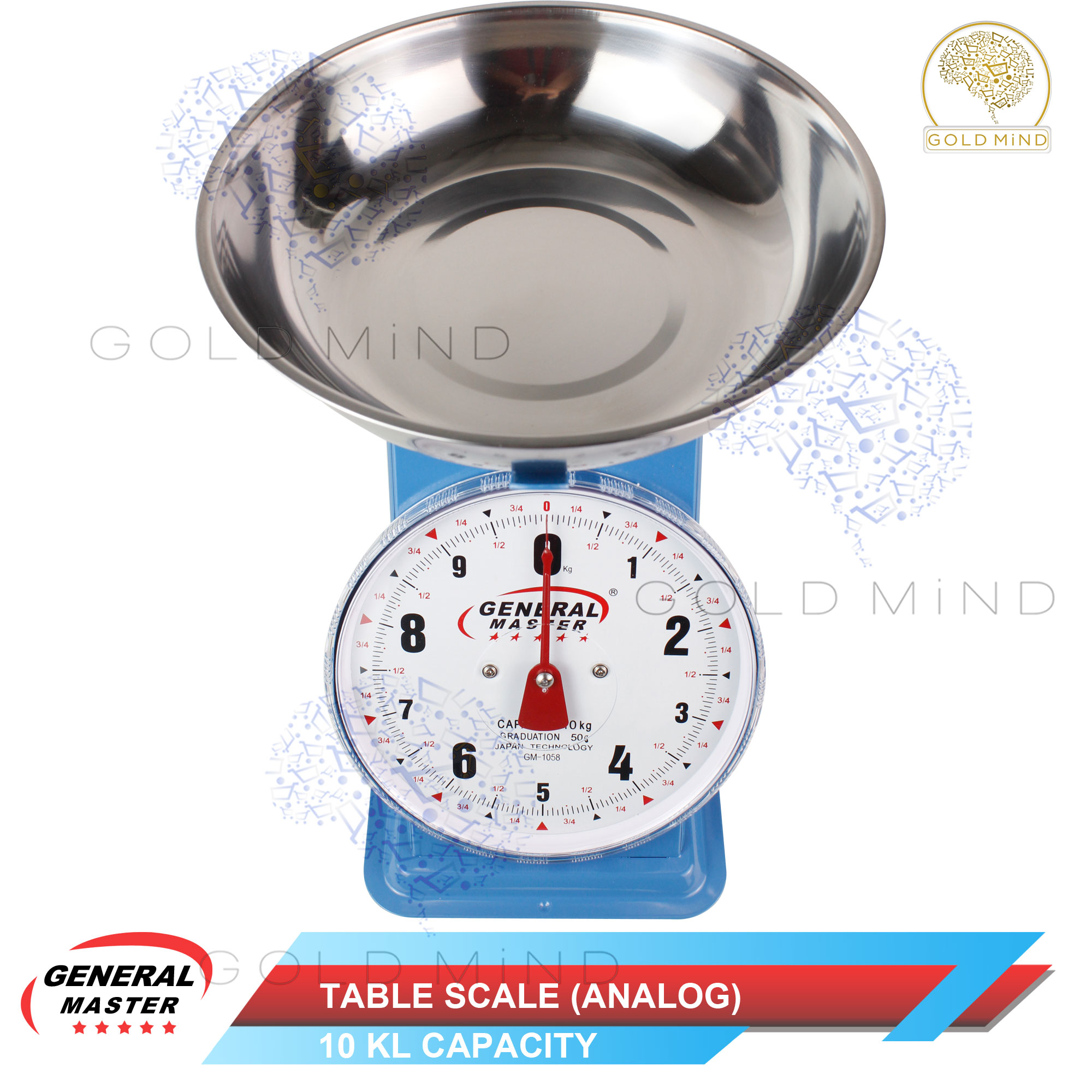 General Master Dial Spring Weighing Scale (10 KILO CAPACITY) | Shopee ...