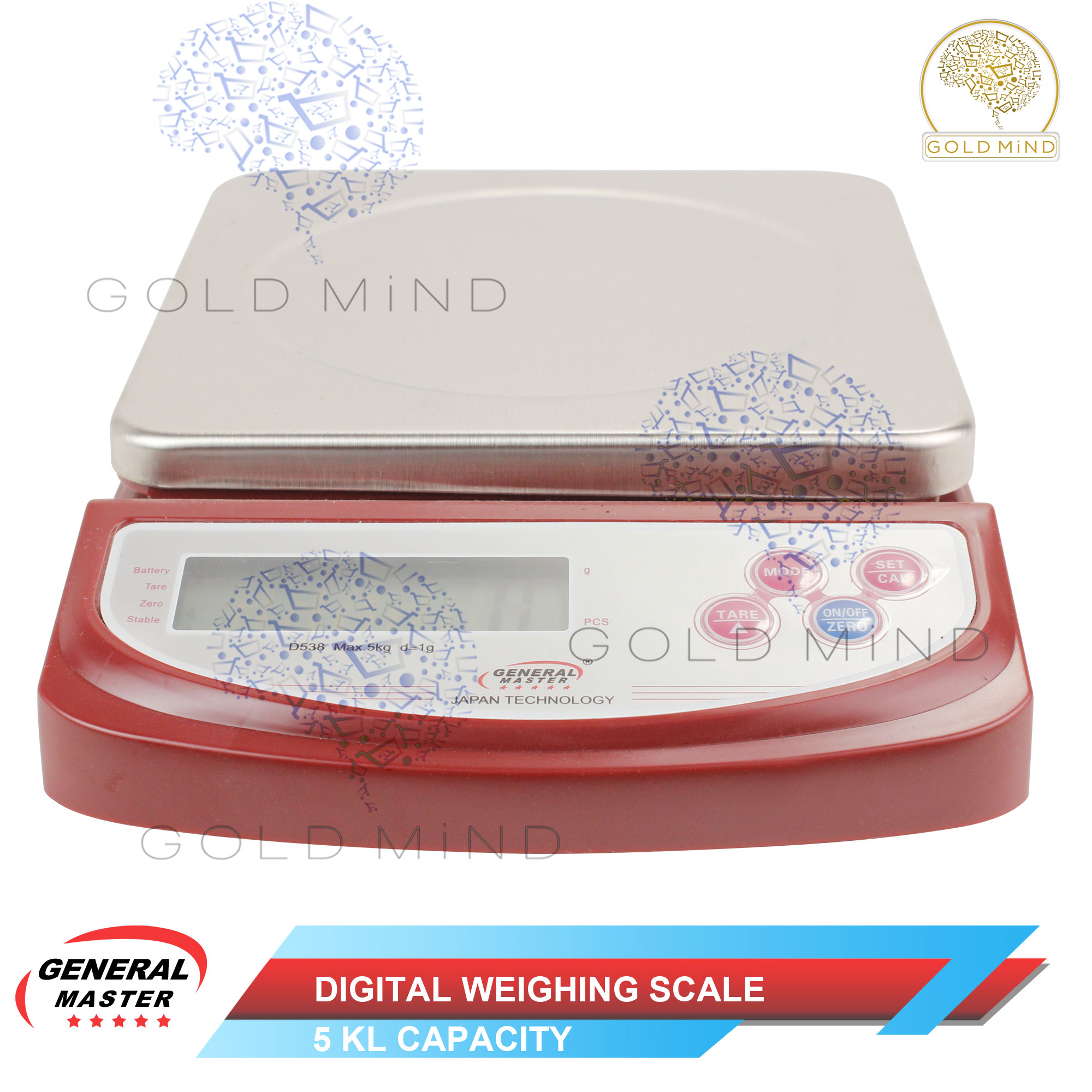 General Master Digital Weighing Scale 5KG | Shopee Philippines