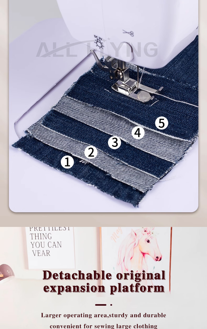 【ALL FLYING】Portable Electric 609 Sewing Machine Household upgradation ...