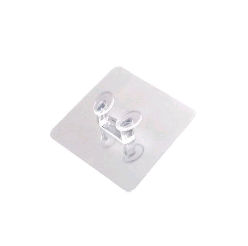 Clear Strong Plug Hooks Adhesive, Multi Purpose Transparent Plastic ...