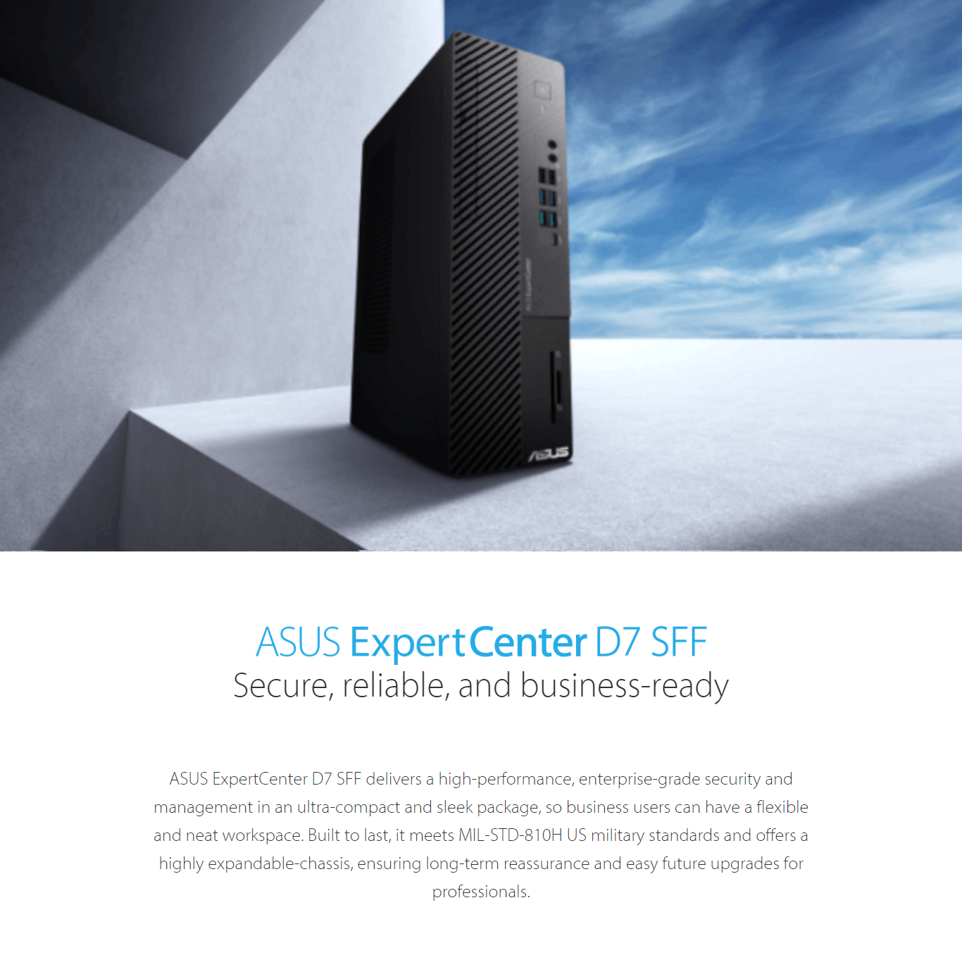 Asus ExpertCenter D7 SFF D700SC-711700245X Intel i7 16GB DDR4 1TB+256GB ...