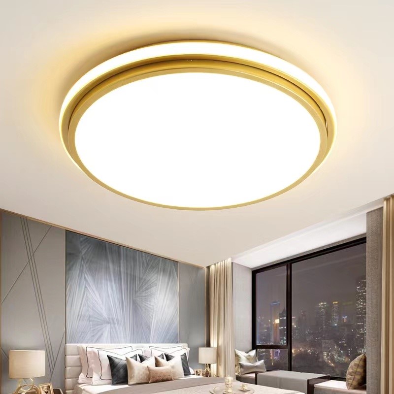 (HOT) Tricolor LED ceiling light Modern simple ceiling lamp Nordic ...