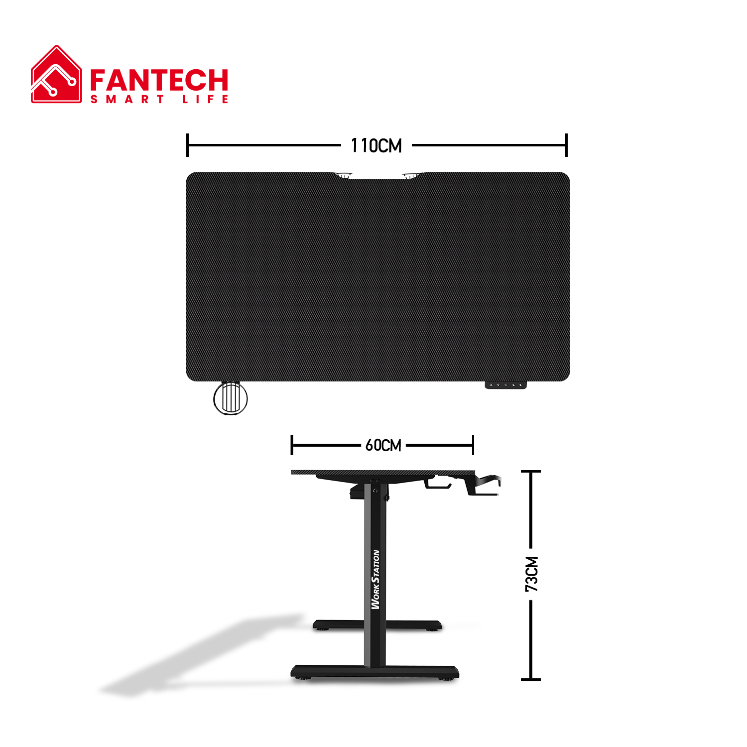 Fantech WS311 & WS414 Work Station Electric Motor Adjustable Rising ...