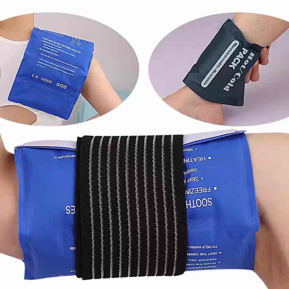 Gel Pack Reusable for Injury Muscle Strain Sprain Rehabilitation ...