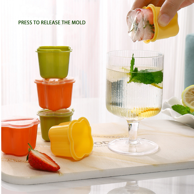 with Stick Cover Juice Candy Ice Cream Freezer Tray Mold Ice Cube Tray ...