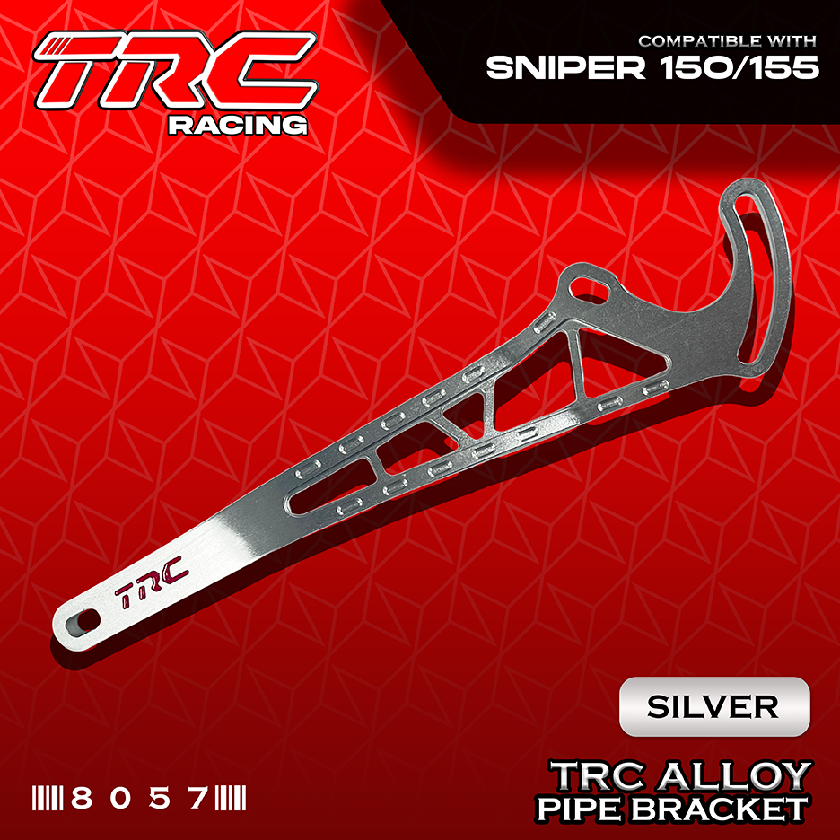 TRC RACING SNIPER 150/155 EXHAUST/PIPE BRACKET 8057 | Shopee Philippines
