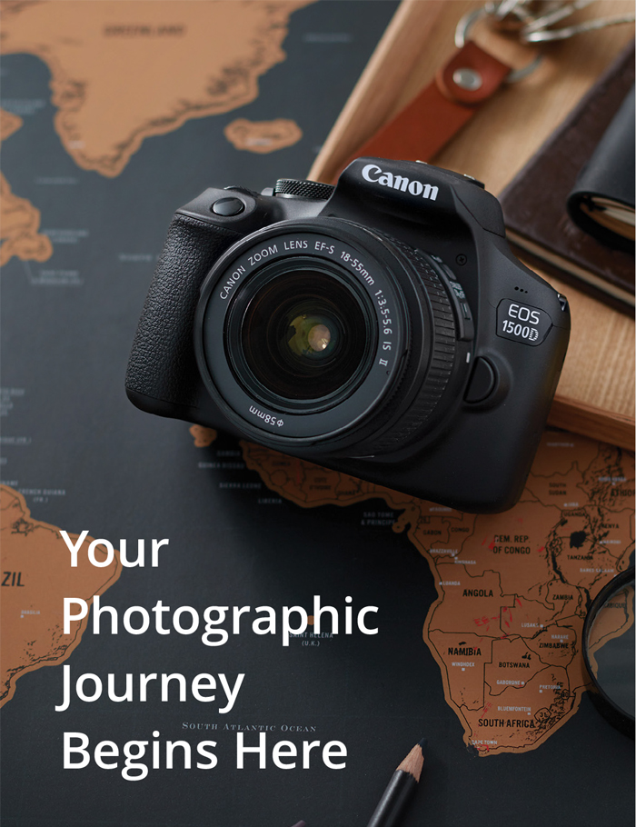 Canon EOS 1500D DSLR Camera with 18-55 IS II Lens W/ FREE 32GB SD Card ...