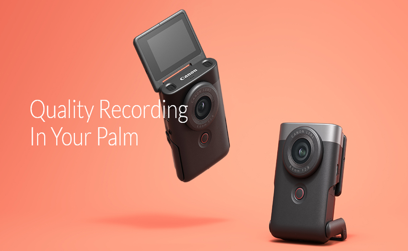 Canon PowerShot V10 Pocket-Sized Camera for Vlogging, Live Streaming ...