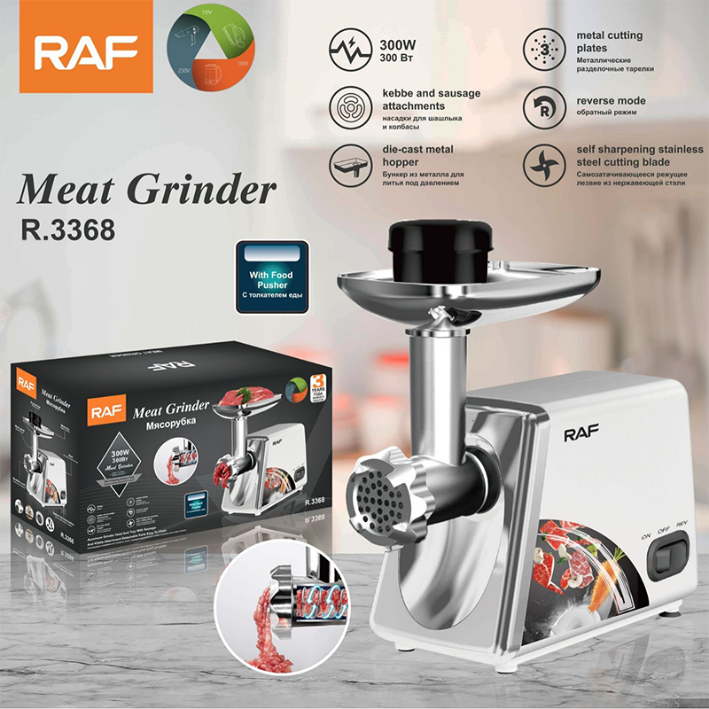 RAF 2500W Meat Grinder Electric Meat Mincer Heavy Duty Food Mixer ...