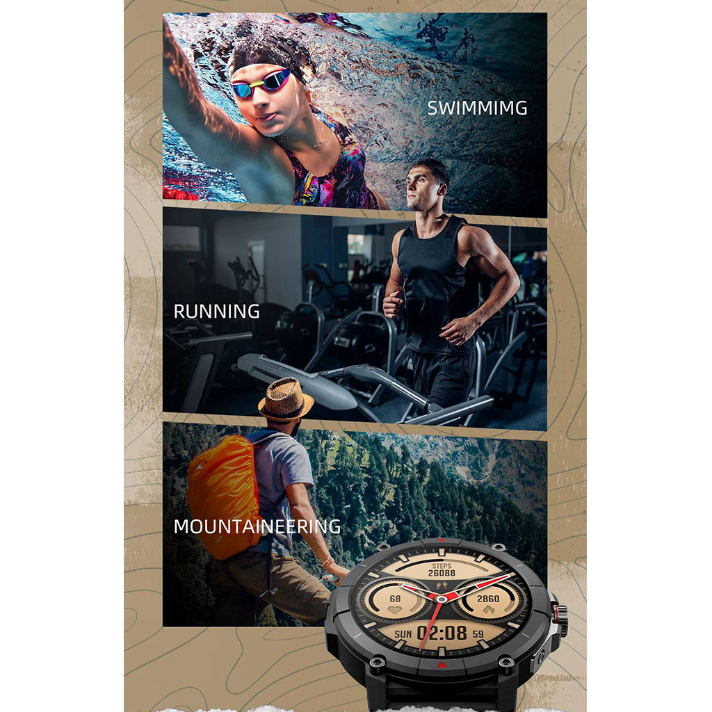 Awei H39 Multi Sports Mode Clock Smartwatch Heart-Rate, Sleep ...