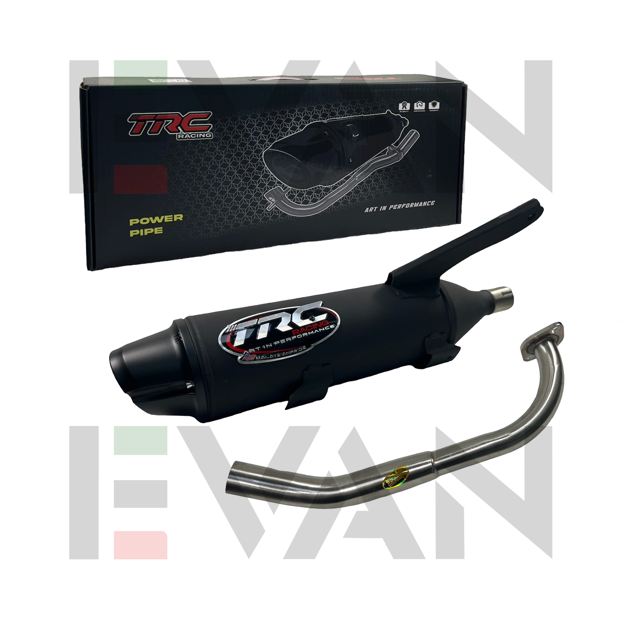 EVAN.PH TRC Muffler Pipe V3 For Mio i 125 /M3/Mio Soul i 125/GT/Gravis ...