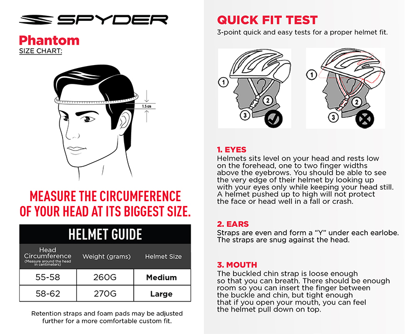 Spyder Road Cycling Helmet Phantom S0 | Shopee Philippines