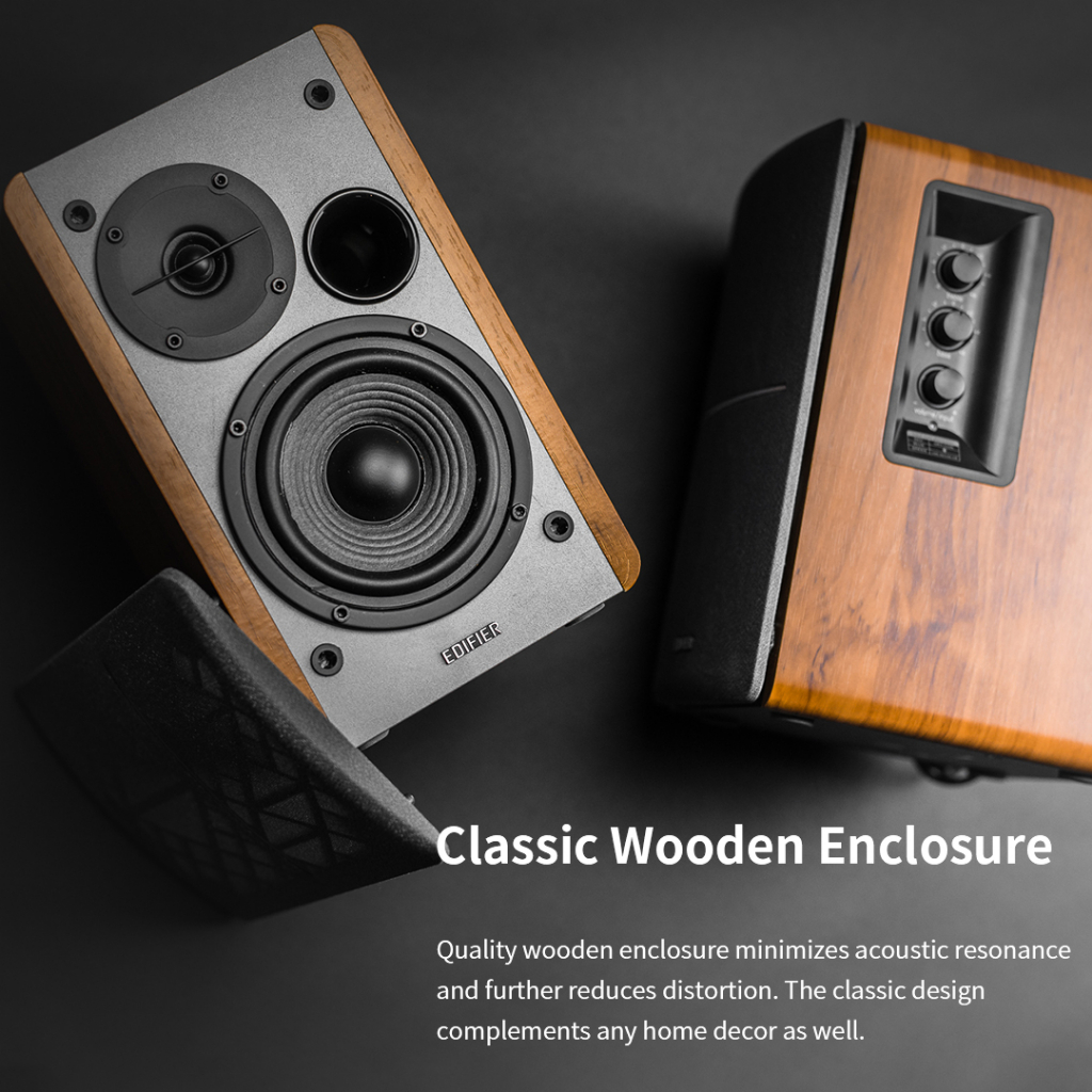 Edifier R1280DB Powered Bluetooth Bookshelf Speakers - Optical Input ...