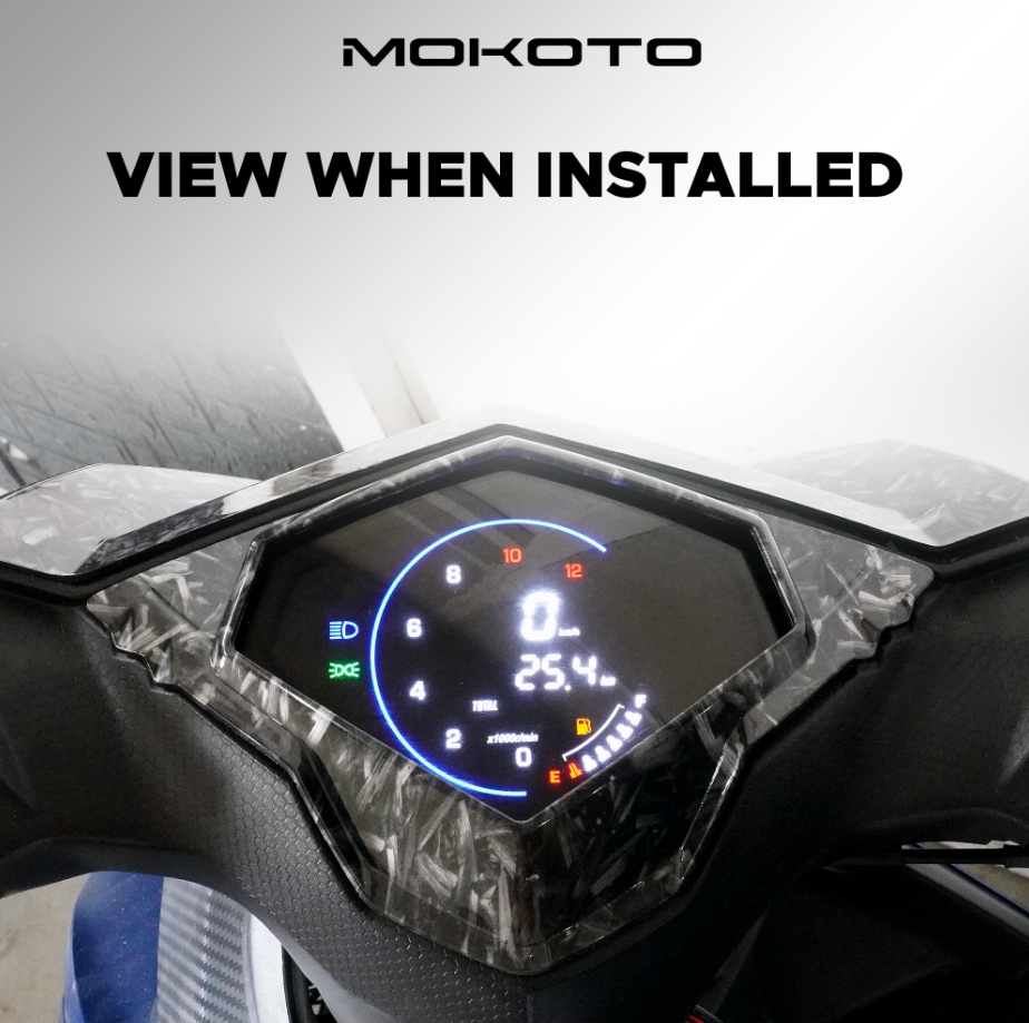 MIO i 125 SPEEDOMETER GAUGE COVER T-5449 / SPEEDOMETER COVER FOR MIO ...