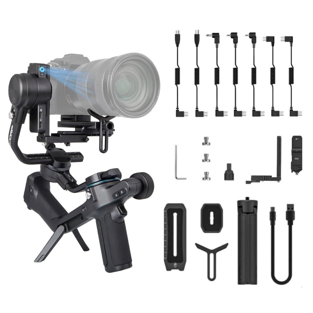 FeiyuTech SCORP 2 Handheld 3- Axis Gimbal Stabilizer for DSLR ...