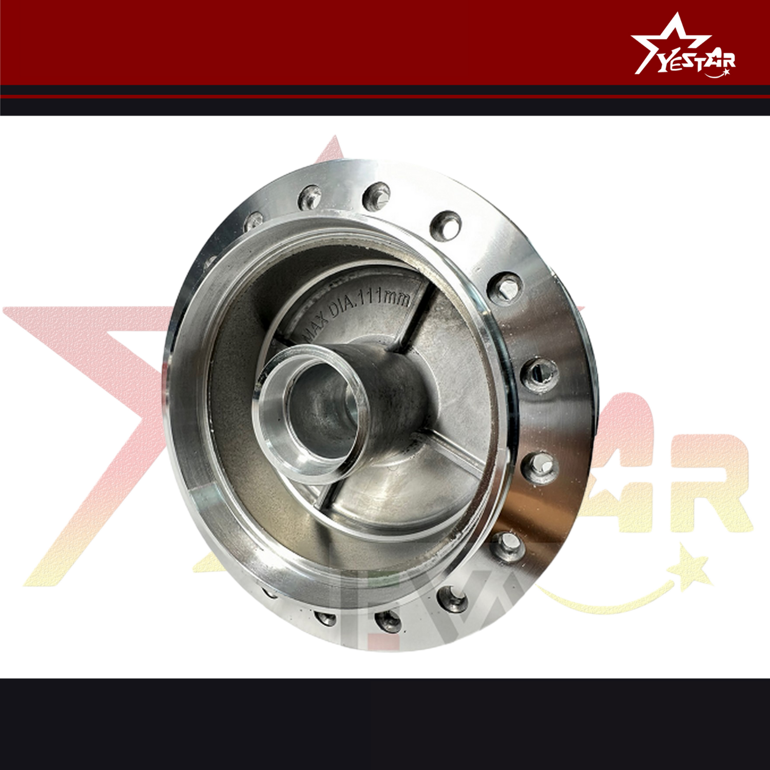 Yestar PH Motorcycle Rear Hub for XRM 110/125 WAVE 100/125 Motorcycle ...