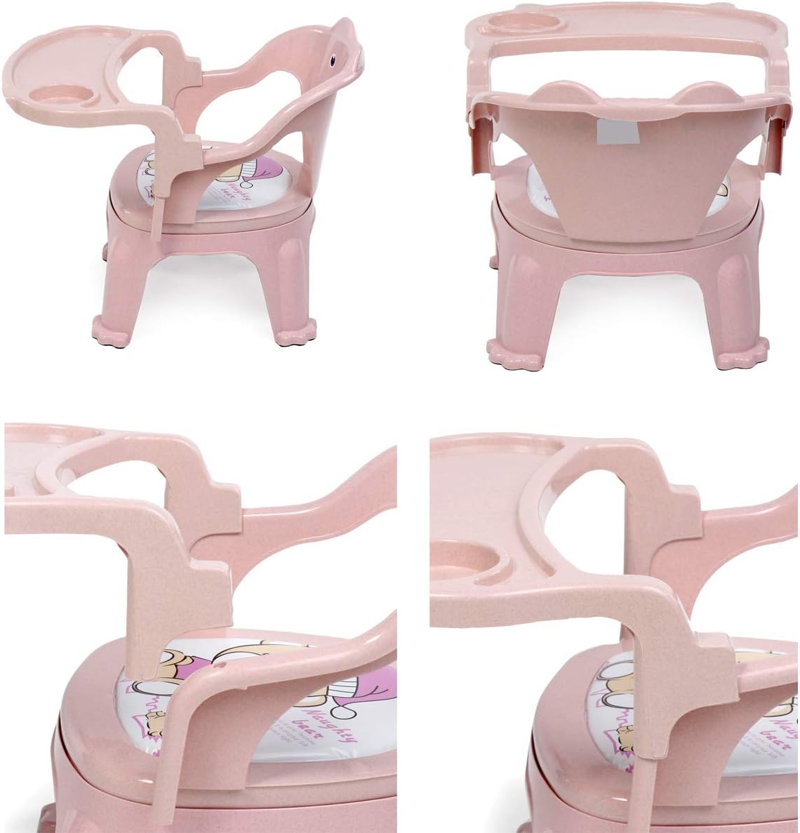 2 In 1 Baby Feeding Dining Chair with Removable Food Tray ...