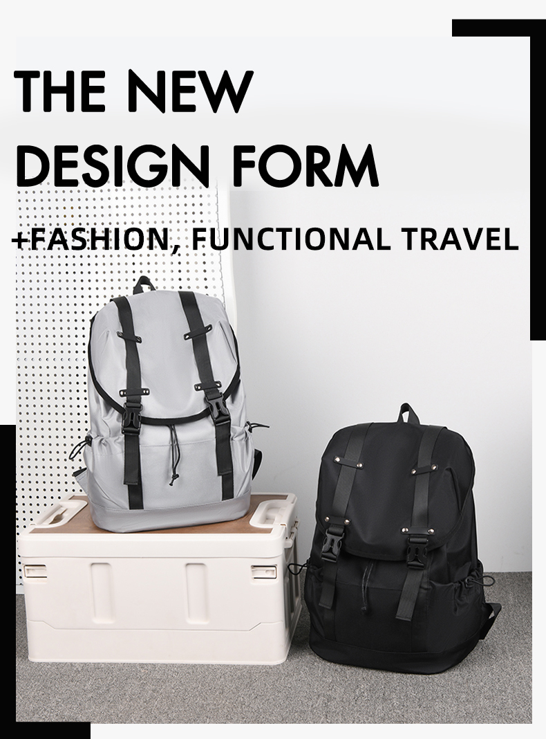 SENSI PIC#Outdoor men's backpack Korean fashion style student backpack ...