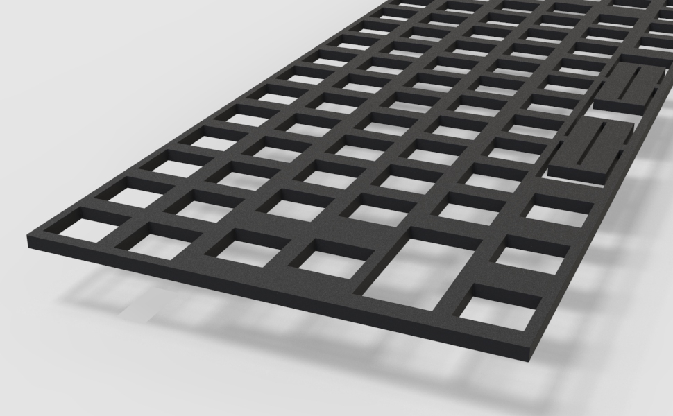 Switch Sound Dampeners Sheet Soft Pad Dimple Foam Sponge for Mechanical ...