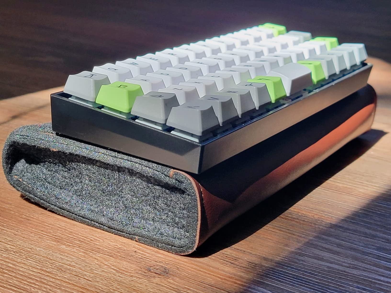 PU Felt keyboard carrying case bag Mechanical Gaming Keyboard And ...