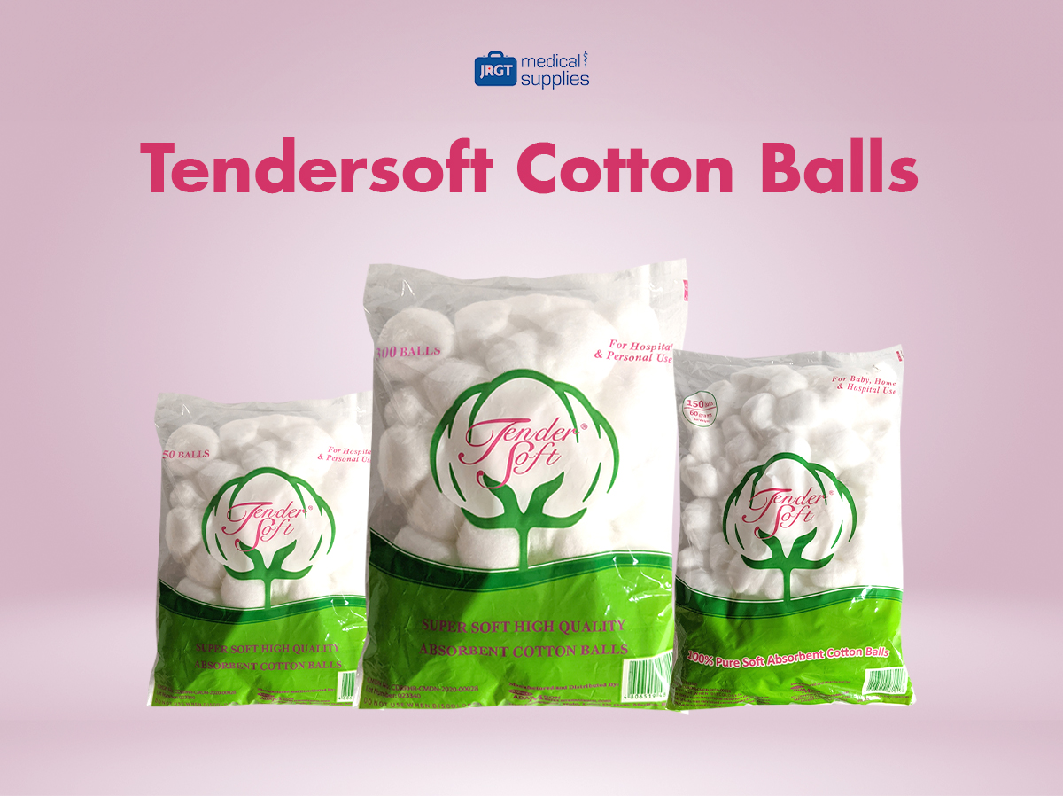 Tender Soft Cotton Balls (50s, 150s, 300s) | High-Quality Absorbent ...