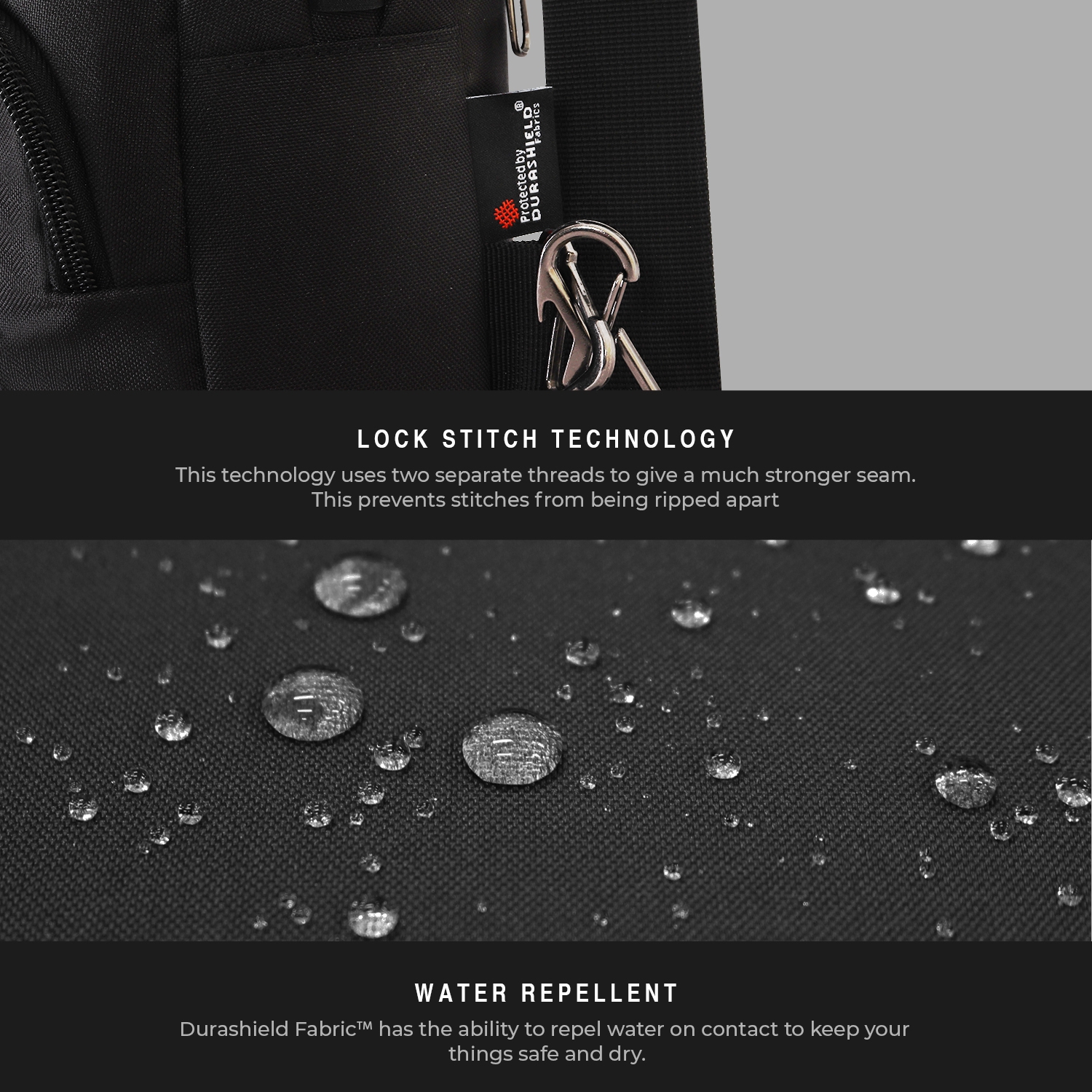 Hawk 5854 Body Bag with VIRUPRO Anti-Microbial Protection | Anti-Theft ...