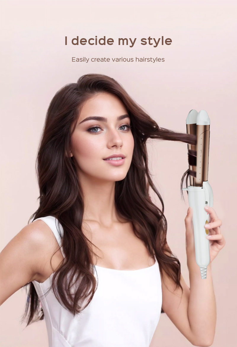 HAN RIVER Hair Straightener 20s Heating Hair Straightener Curling Iron ...