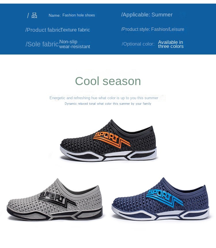 rubber shoes for men original beach rain season slip on Sandals ...