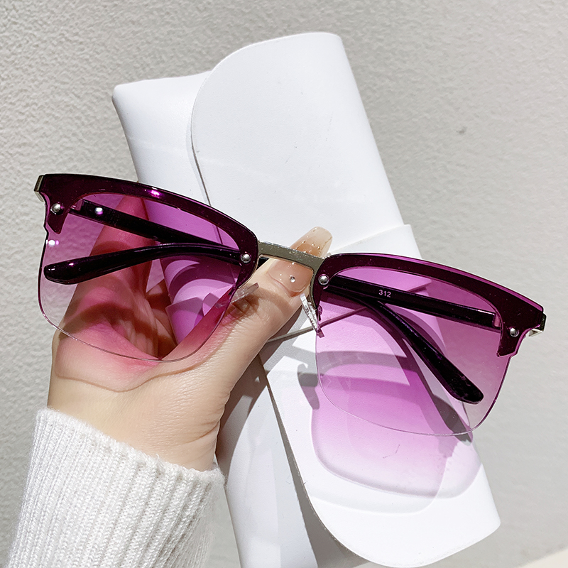 Korean fashion trend metal large frme pilot sunglasses | Shopee Philippines