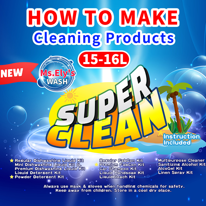 Thebest DISHWASHING LIQUID KIT 15-16L WISE CLEANER DIY KIT HIGH ...