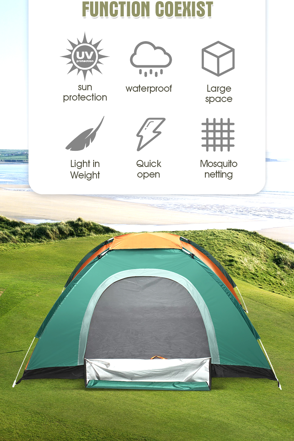 Tent for Camping Equipment Camping Tent Waterproof Tent for Camping 2 ...