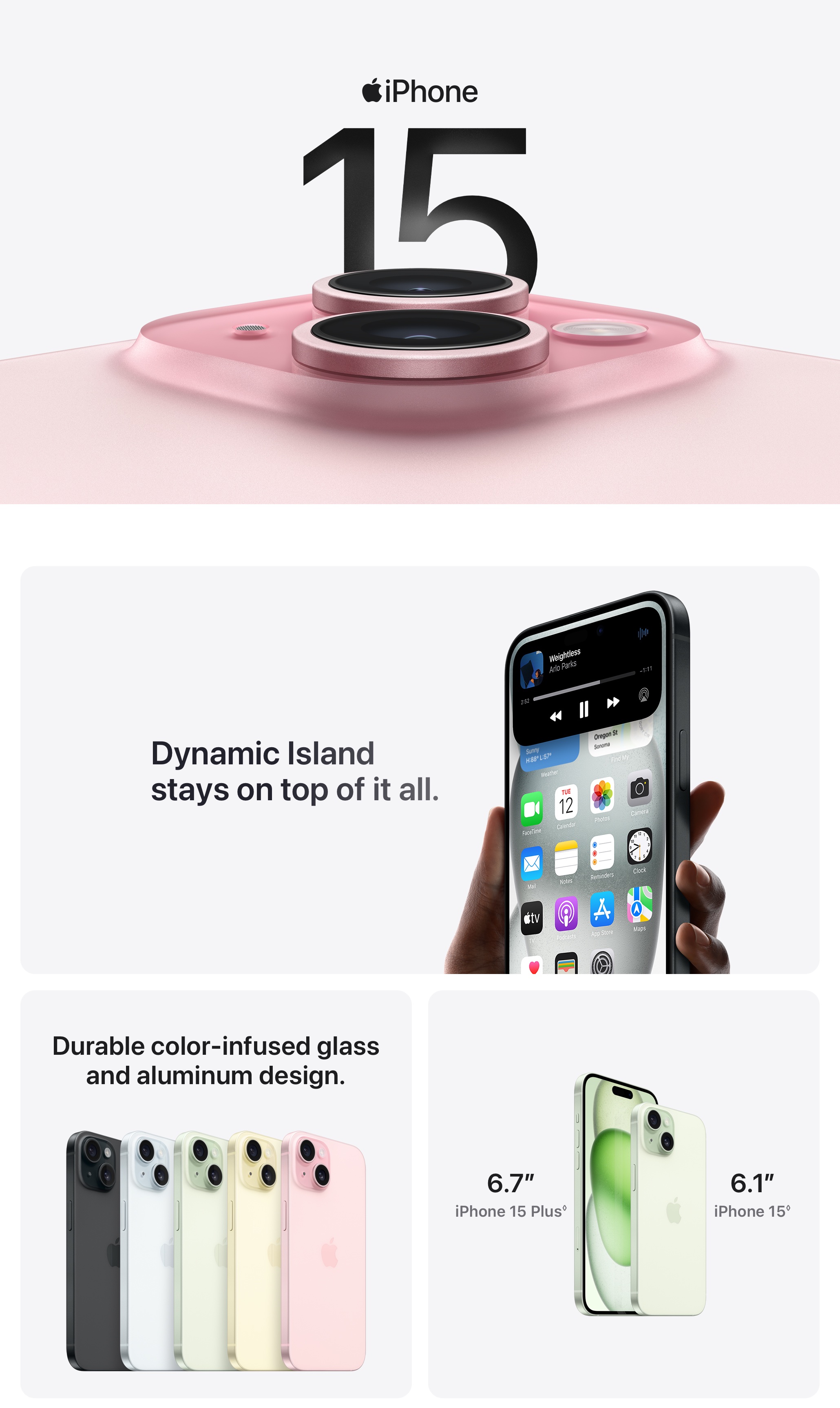 Apple iPhone 15 (6.1 Inch) | Shopee Philippines