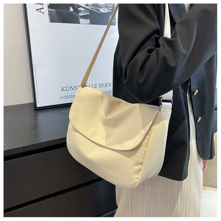 Mumu 2089 Japanese Style Minimalist Women Sling Bag Shoulder Canvas ...