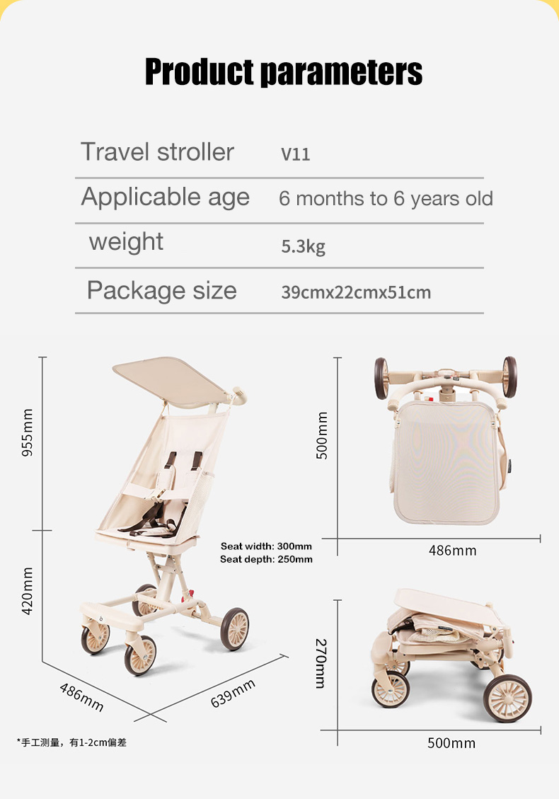 KIDONE Stroller Strollers For Baby Girl Boy Boys Lightweight Travel ...