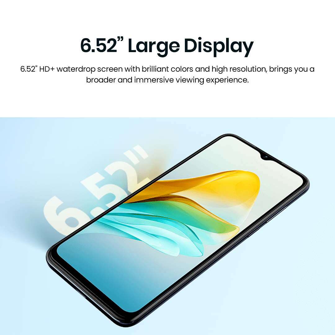 ZTE Blade A53 Smartphone | 2GB+32GB | Unisoc SC9863A1 | 6.52“ HD+ ...