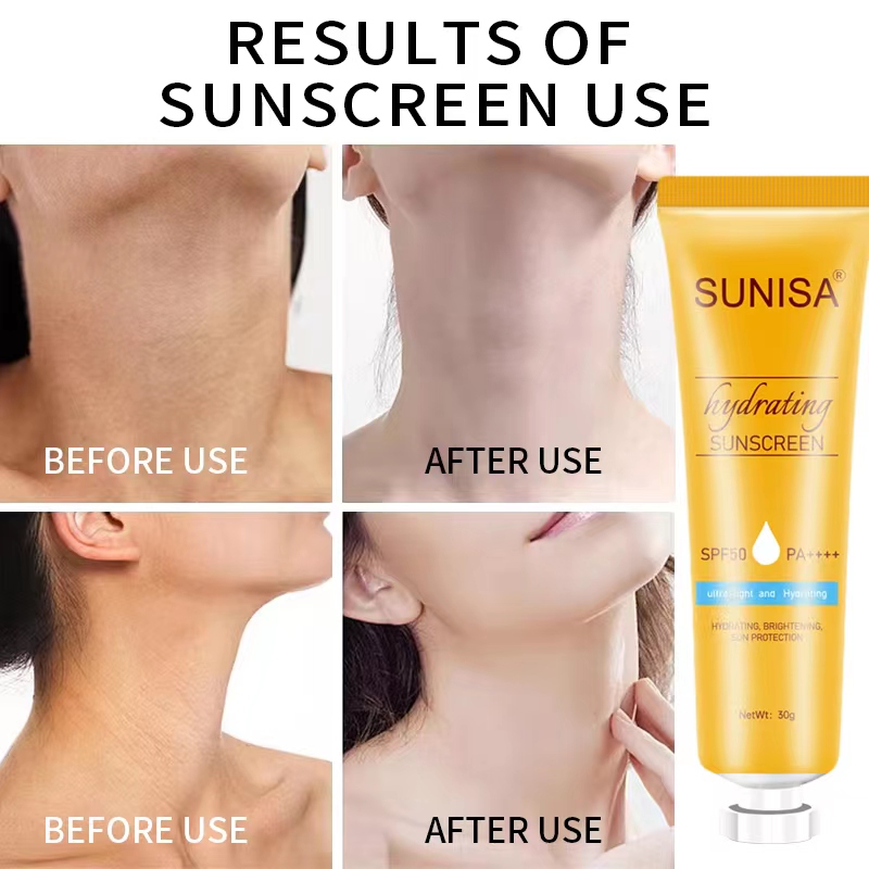 SUNISA Strength Sunscreen SPF50 PA++++ ultra-light hydrating ...
