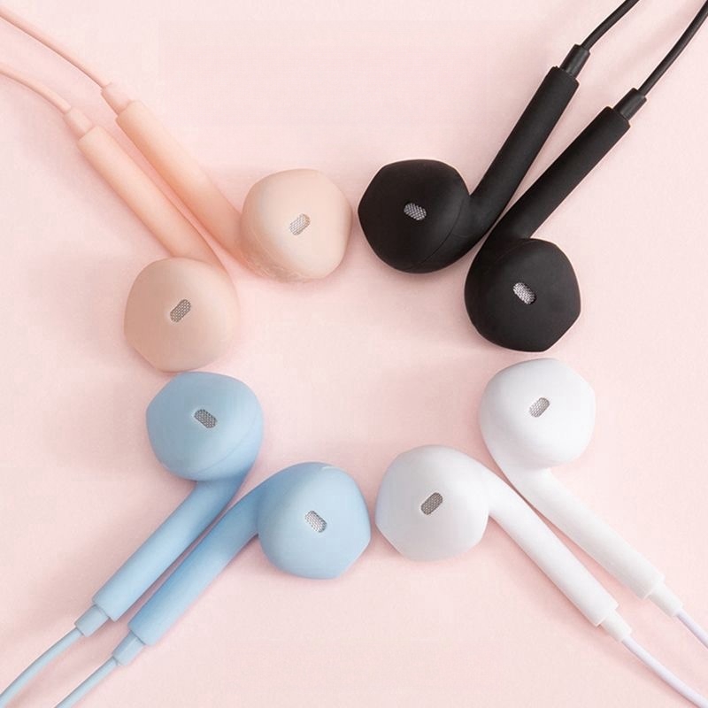 Macaron Earphone 3.5mm Headphone HiFi Sound Quality Music with ...
