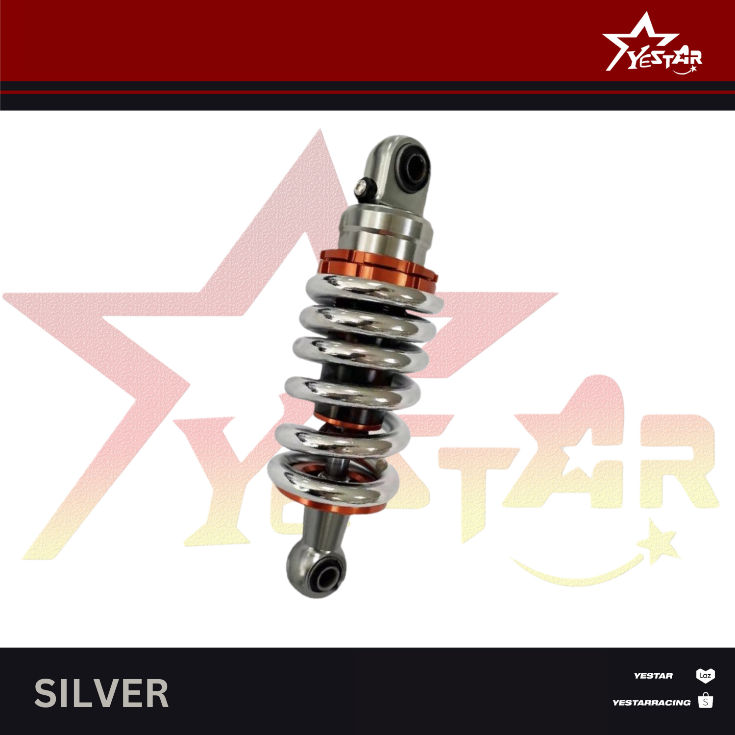 Yestar Racing Rear Mono Shock Absorber 208mm For Yamaha Sniper 150 ...