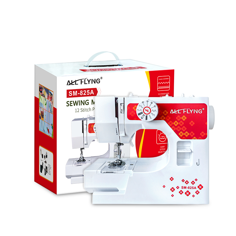 【ALL FLYING】Portable Electric Sewing Machine 825A Household upgradation ...